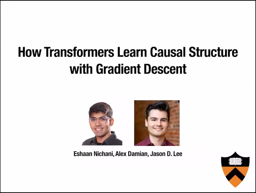 Tilos Seminar How Transformers Learn Causal Structure With Gradient 8175