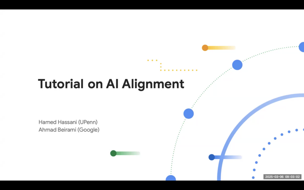 Tutorial on AI Alignment (part 1 of 2): Safety Vulnerabilities of ...